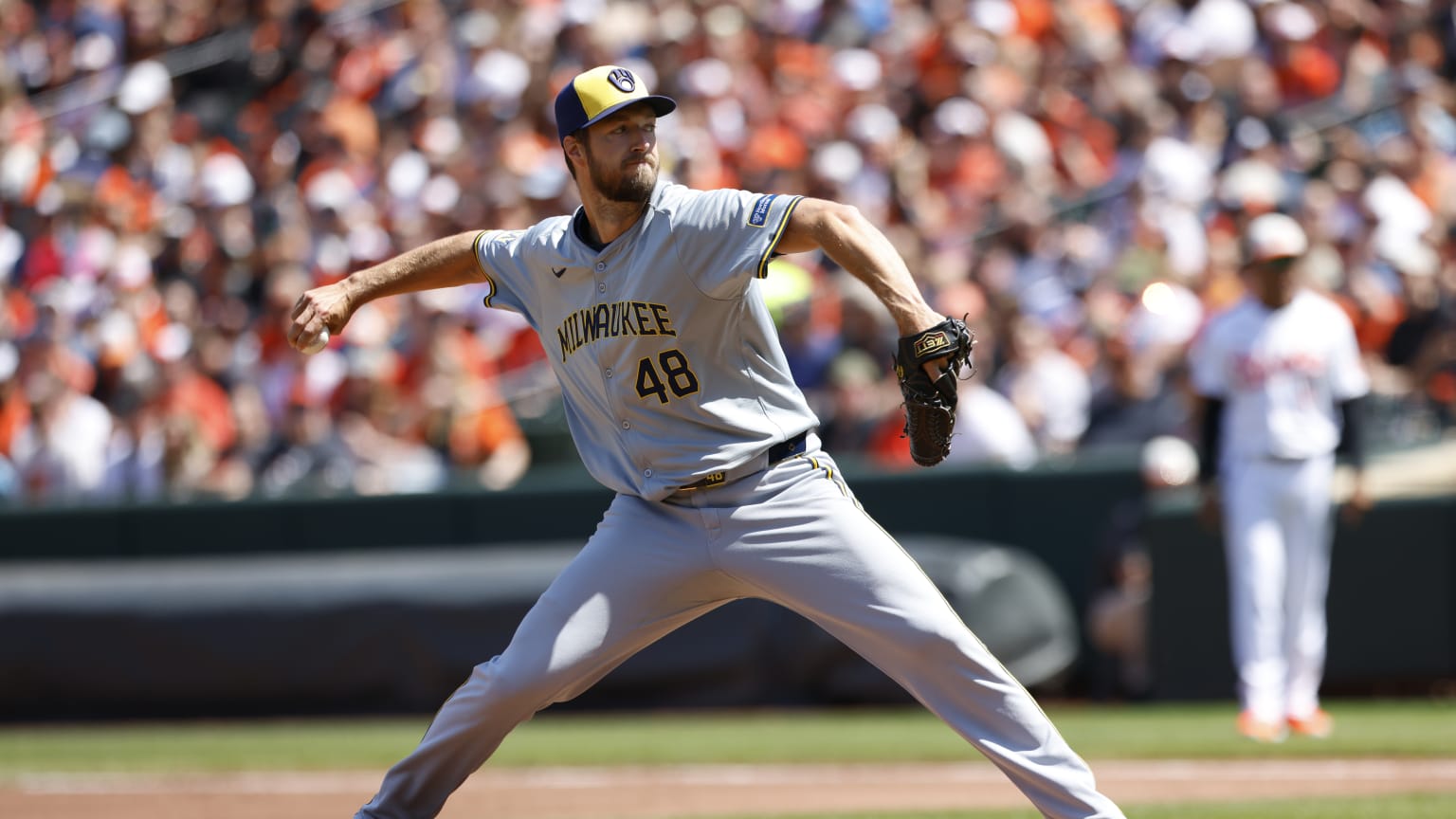 Colin Rea gets Colton Cowser swinging | 04/14/2024 | Milwaukee Brewers