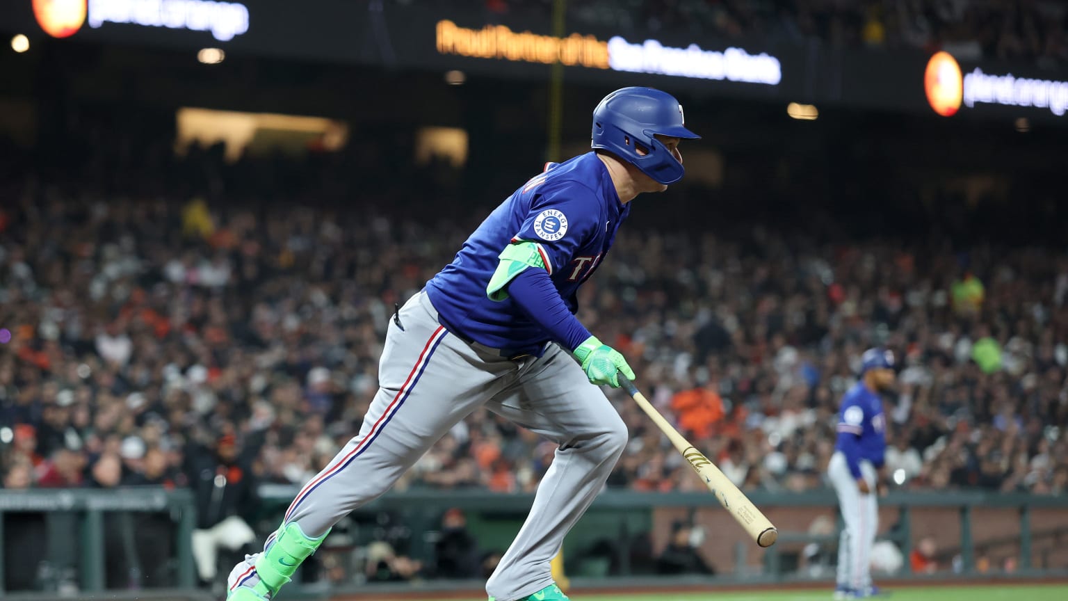 Joc Pederson's first RBI of the season | 04/25/2025 | Texas Rangers