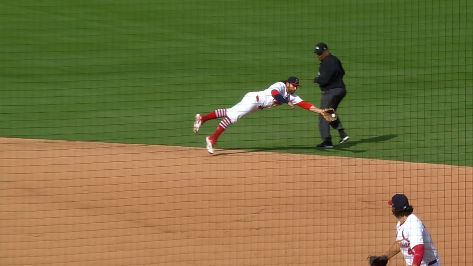 Brendan Donovan's diving stop | 03/30/2025 | St. Louis Cardinals