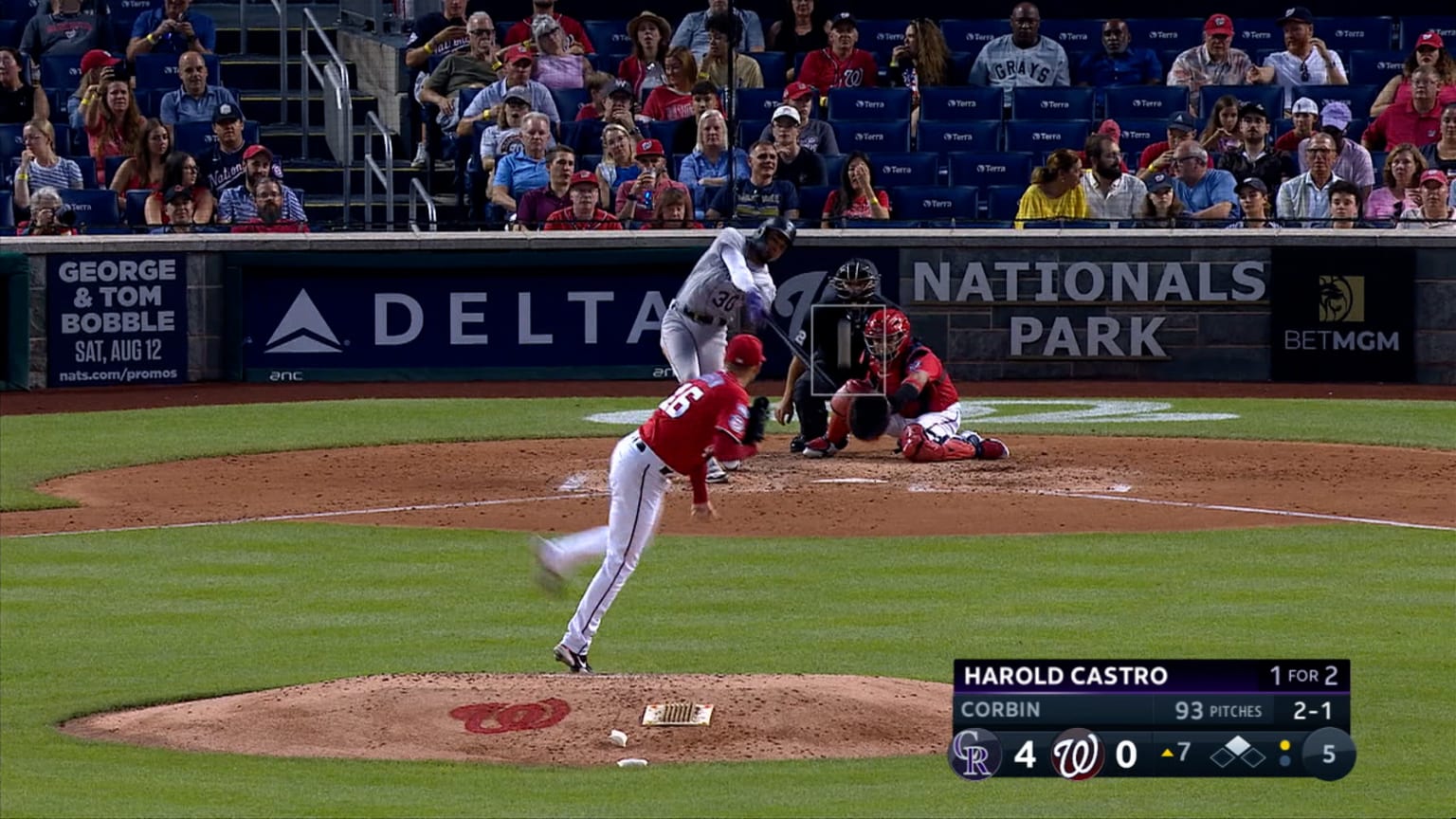 Harold Castro drives home Alan Trejo in the 7th | 07/24/2023 | Colorado ...