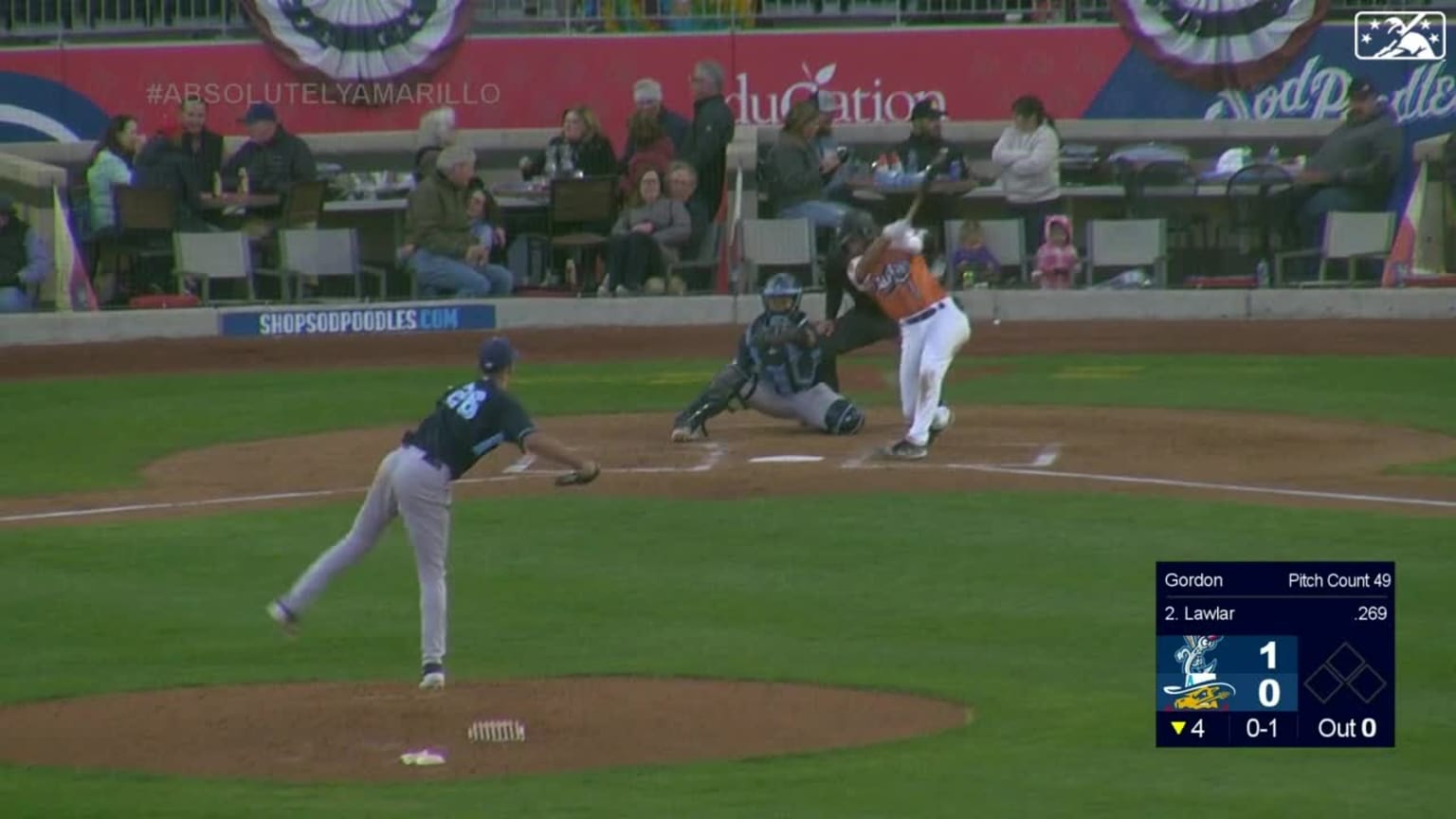 Jordan Lawlar hits a two-run homer to right | 04/19/2023 | MLB.com