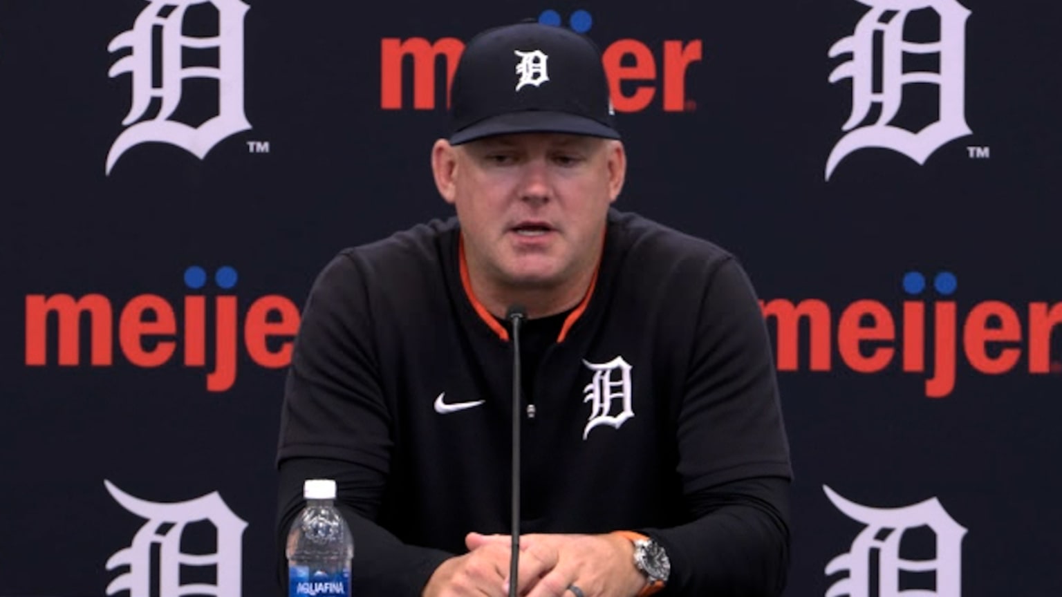 A.J. Hinch discusses rain delay, ejection in loss | 06/19/2025 ...