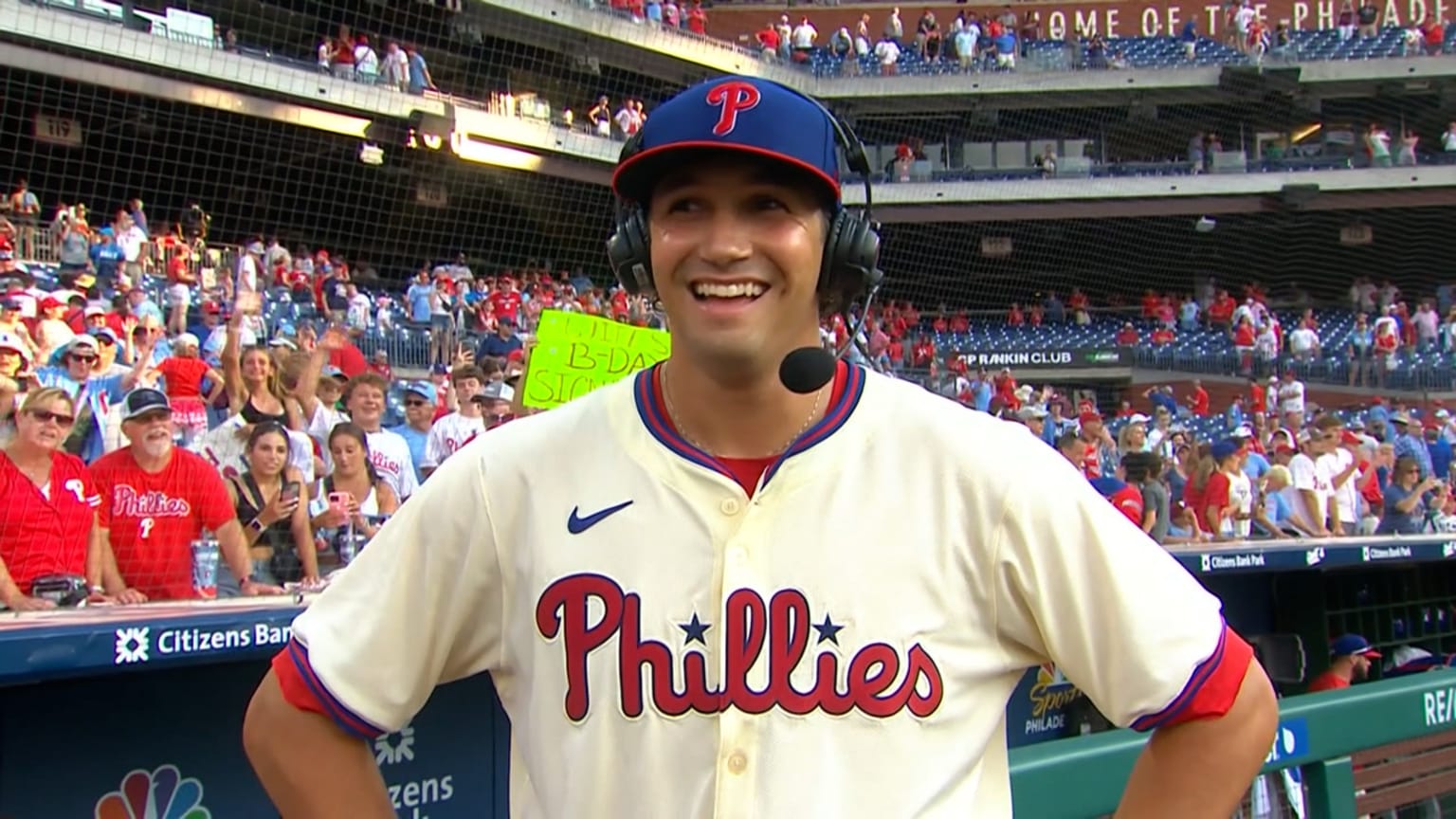 Tyler Phillips is speechless after 11-5 win | 07/13/2024 | Philadelphia Phillies