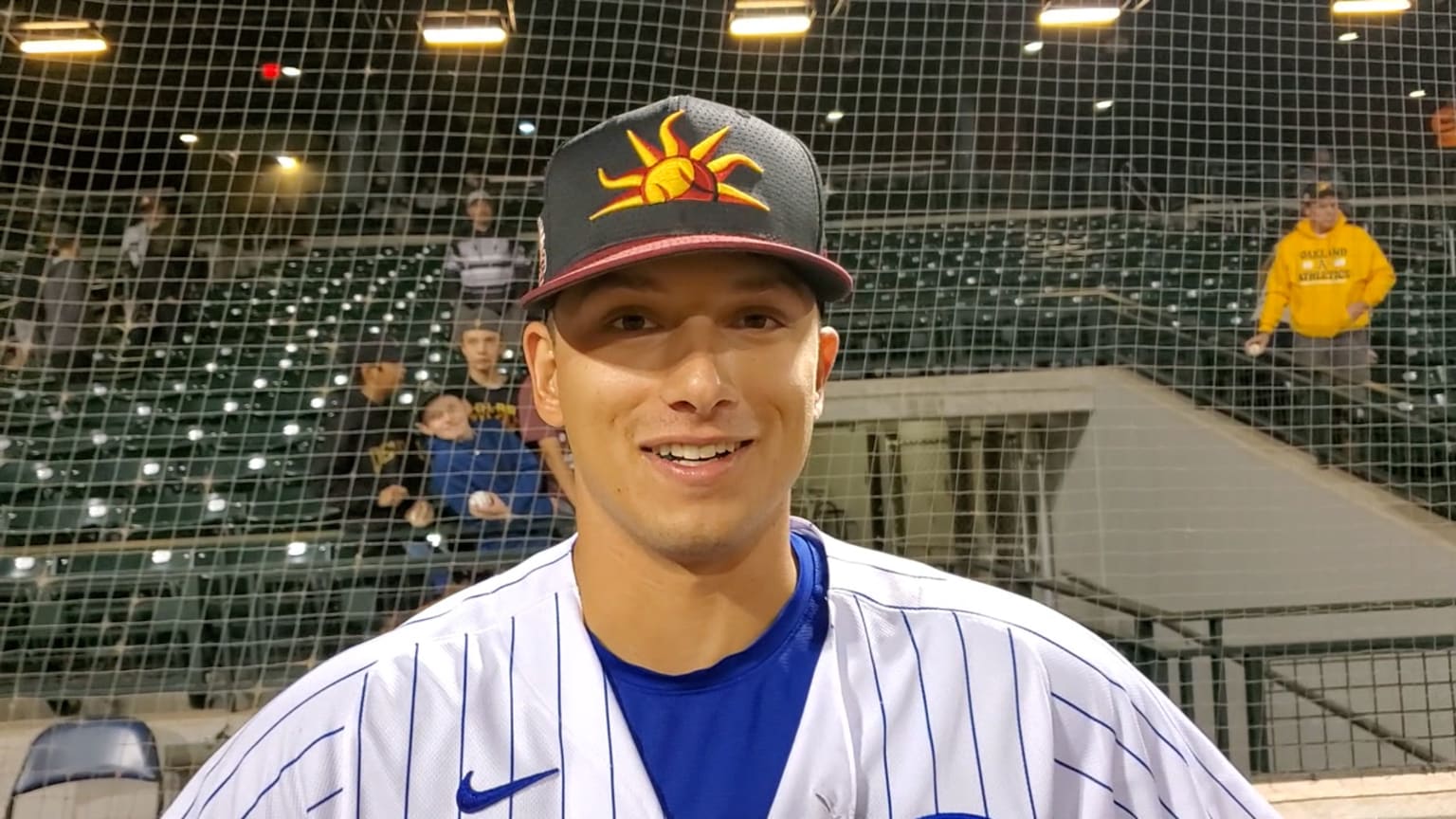 Carter Trice speaks about his development, coaches | 11/10/2023 | MLB.com