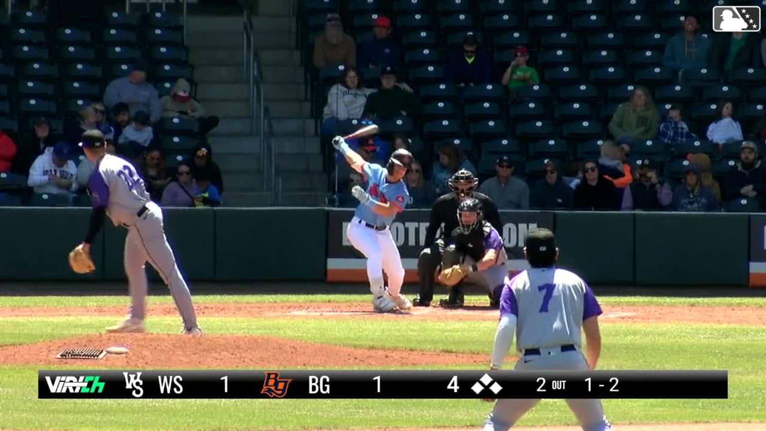 Riley Gowens records his eighth strikeout of the game | 04/22/2024 ...