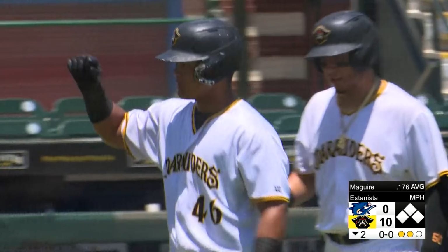 Axiel Piaz's three-hit game | 06/09/2024 | Pittsburgh Pirates