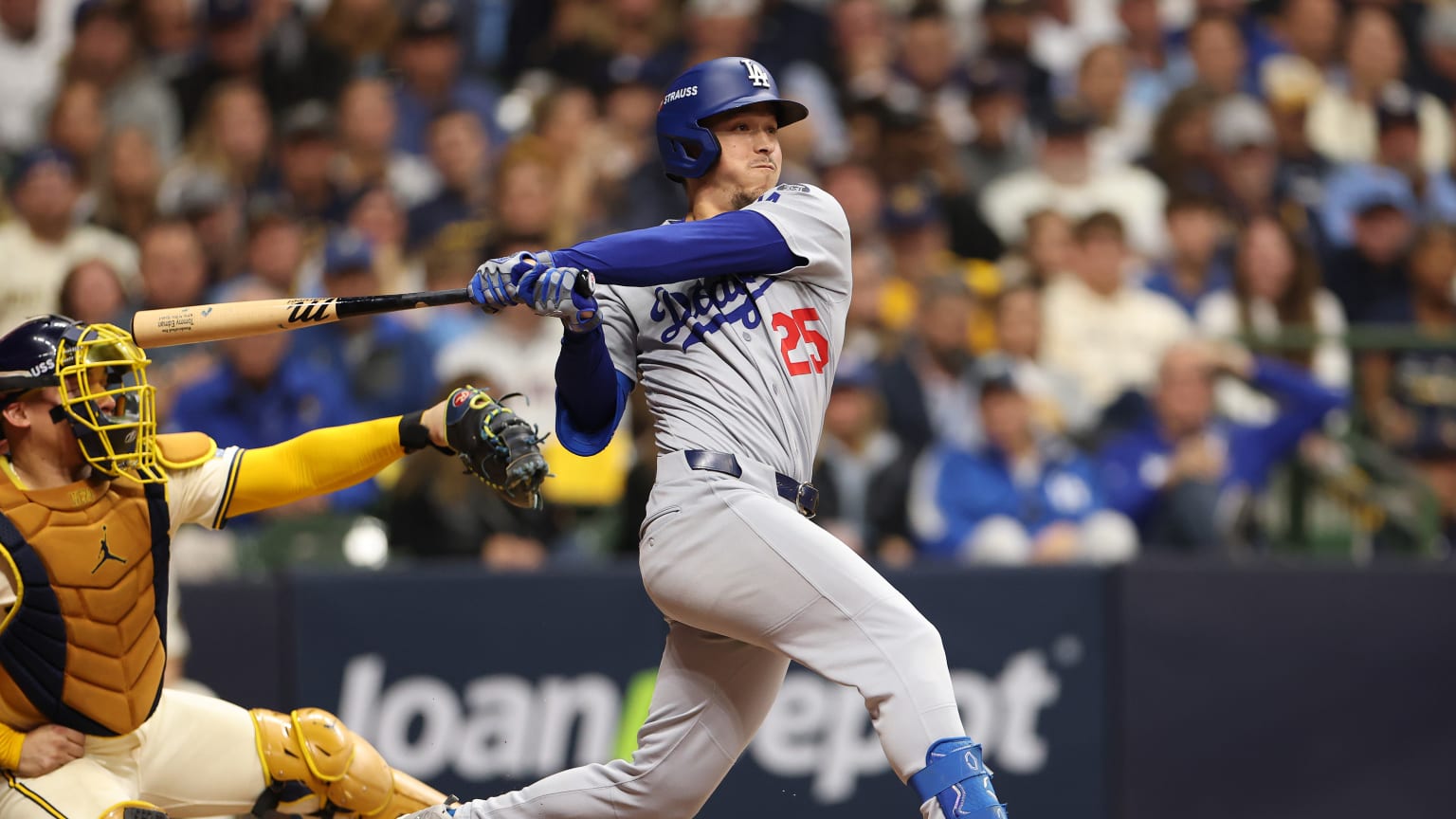 Tommy Edman batea un sencillo productor | 14/10/2025 | Los Dodgers de ...
