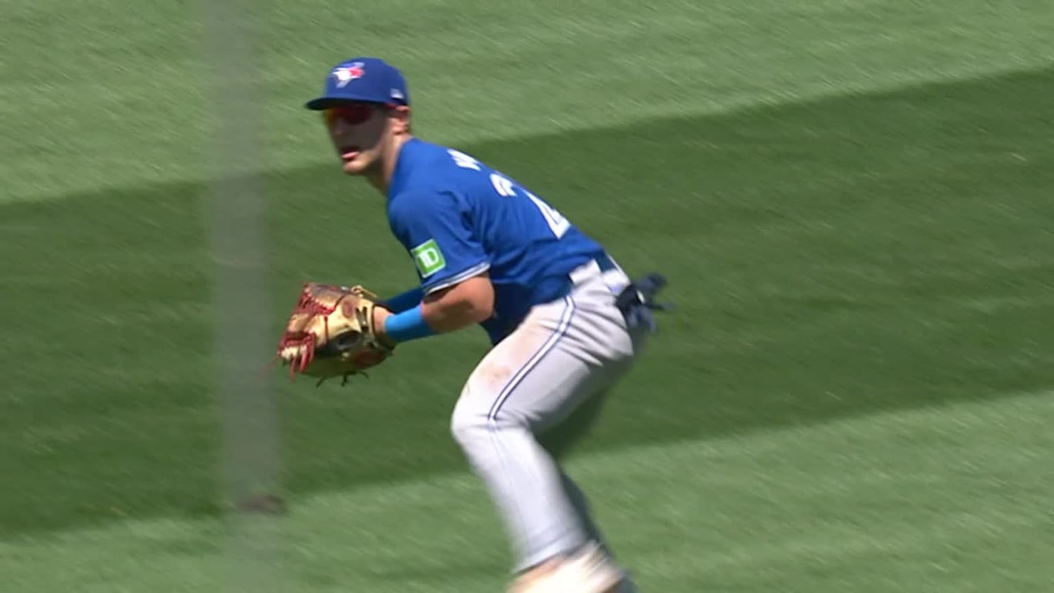 Daulton Varsho's sensational catch | 07/06/2024 | Toronto Blue Jays