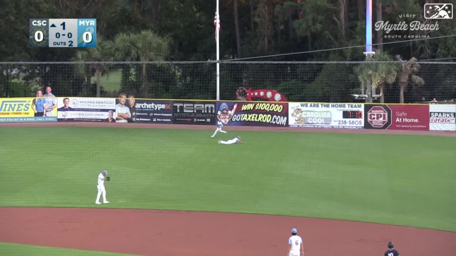 Bateman makes a stellar diving grab in right center | 09/15/2023 | MLB.com
