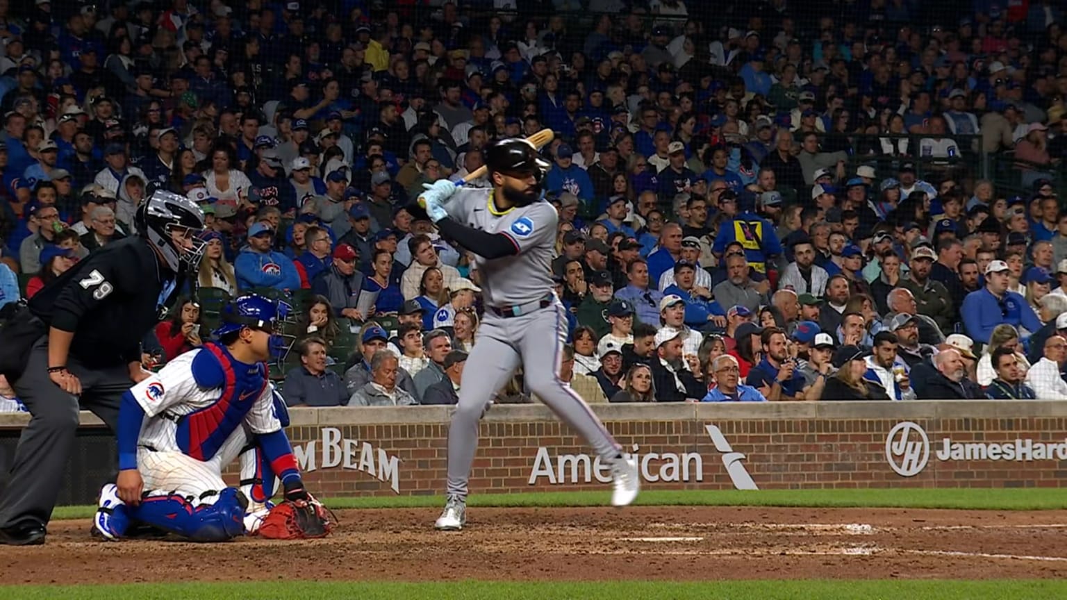 Derek Hill da HR de 2 carreras | 12/05/2025 | Los Marlins de Miami