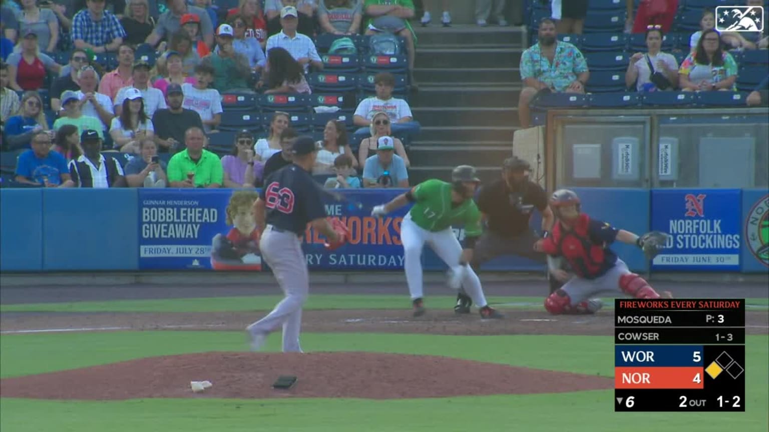 Colton Cowser bounces an RBI single to third base | 06/17/2023 | Baltimore Orioles