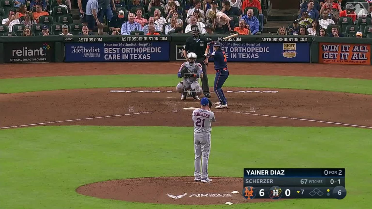 Bambinazo de Yainer Díaz | 19/06/2023 | Los Astros de Houston