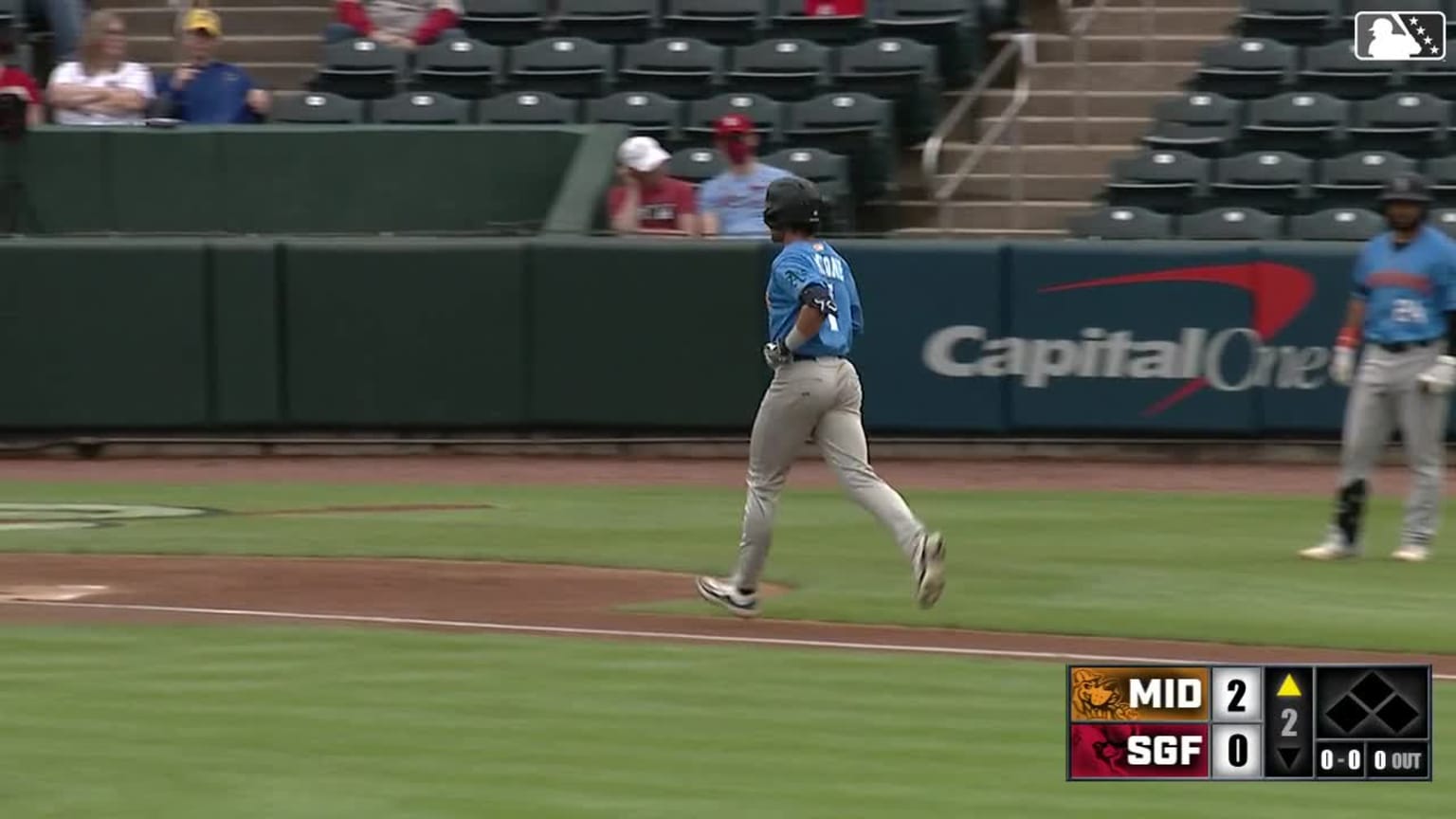 Brennan Milone's fifth Double-A home run | 05/17/2024 | Athletics