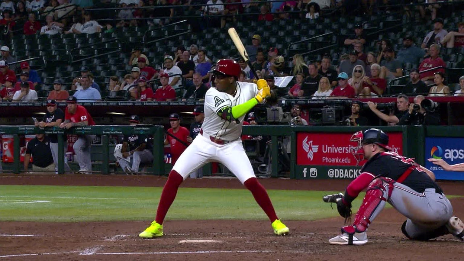 Perdomo produce carrera con sencillo al LF | 31/07/2024 | Los D-Backs ...