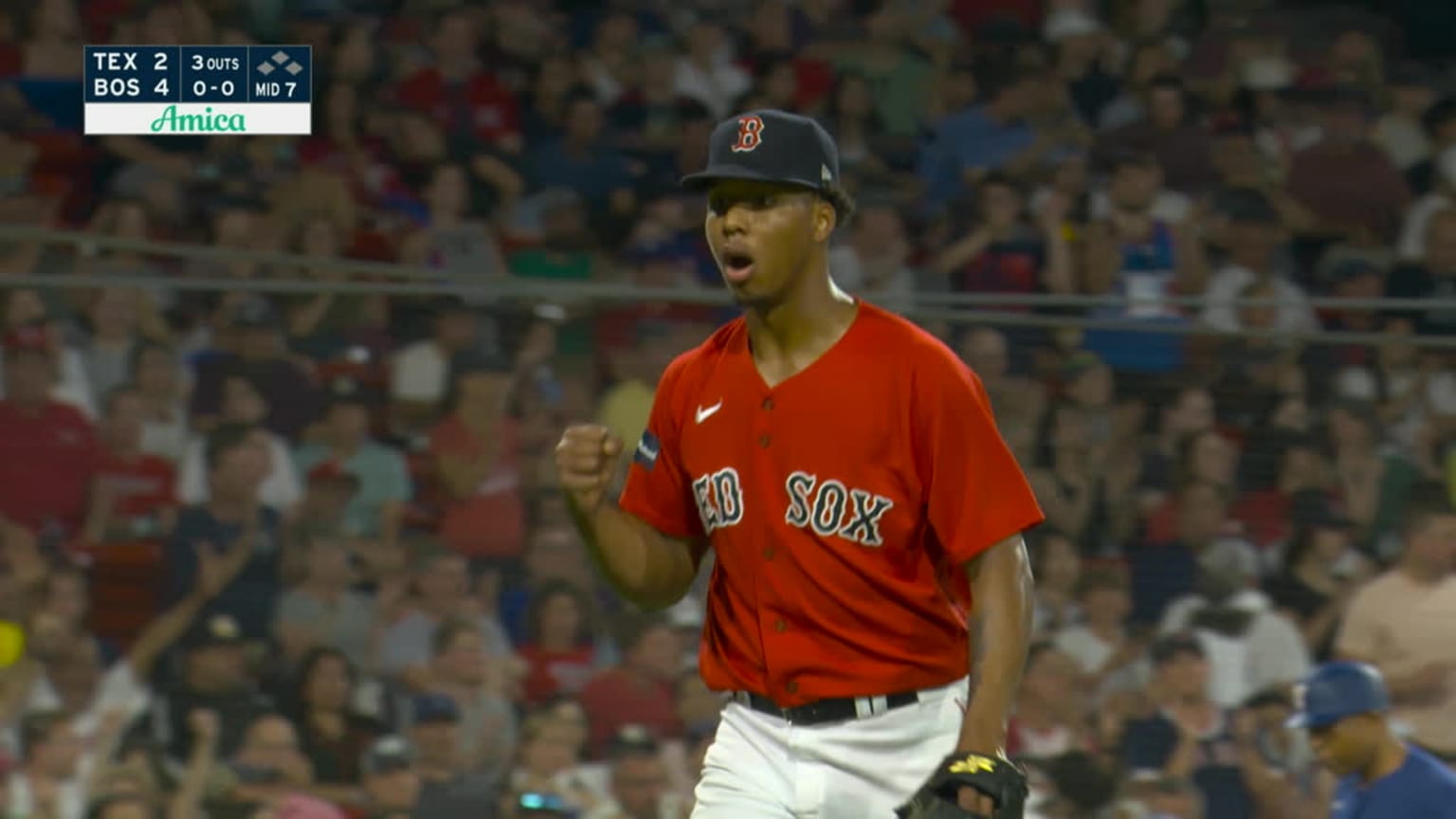 Brayan Bello closes out his start inducing a flyout | 07/05/2023 | MLB.com