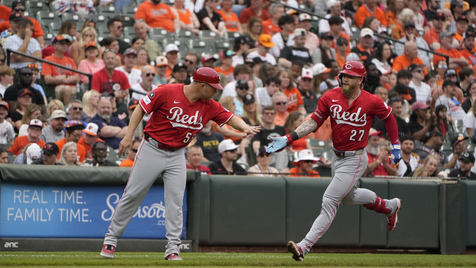 Jake Fraley's solo home run (2) | 04/19/2025 | Cincinnati Reds