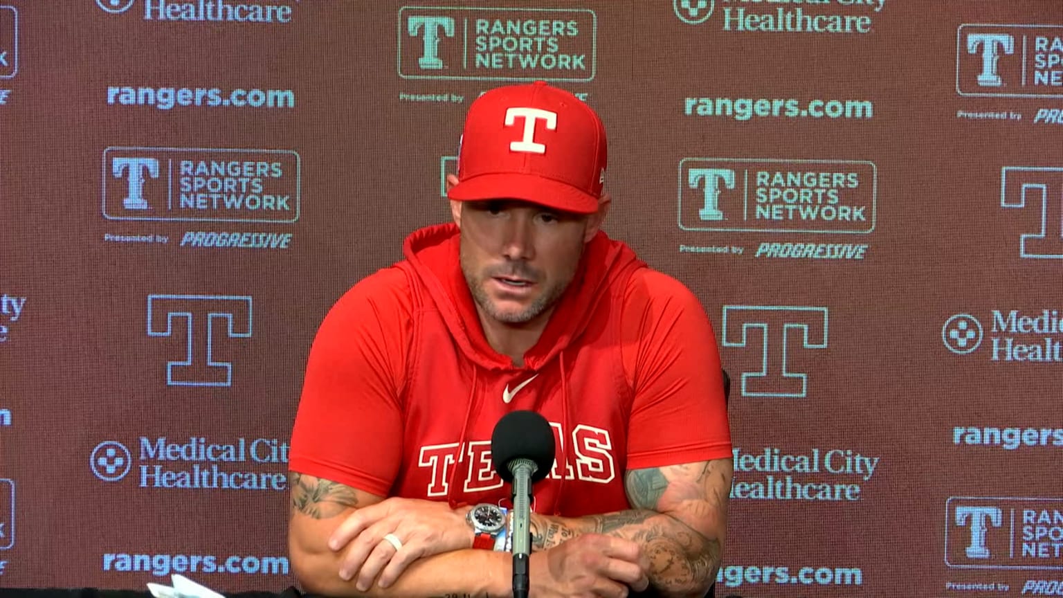 Skip Schumaker: 'We will take that win though' | 08/21/2026 | Texas Rangers