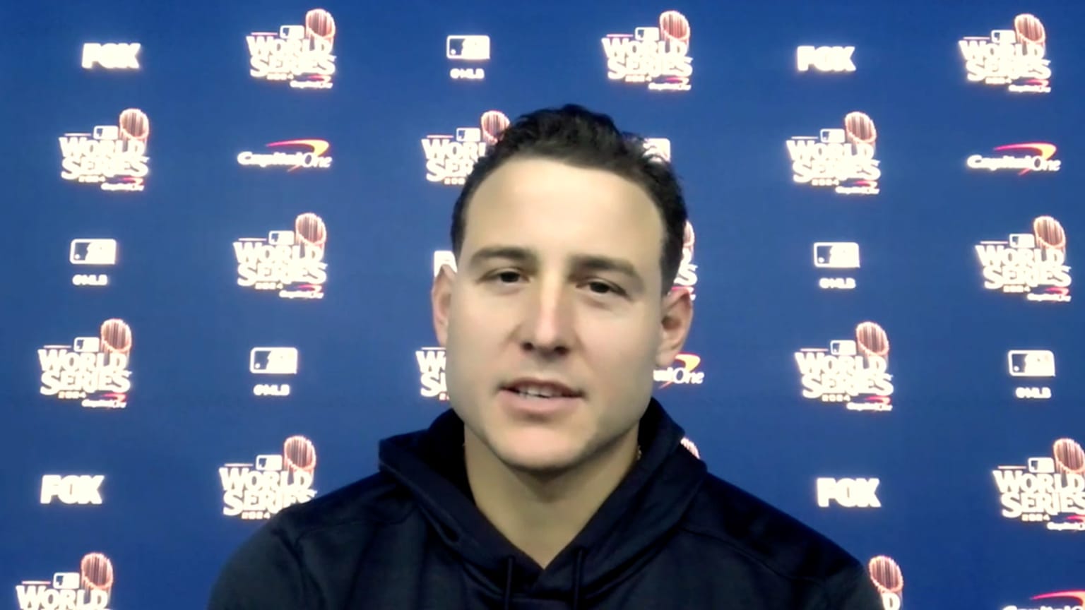 Anthony Rizzo on the importance of the World Series | 10/23/2024 | New ...