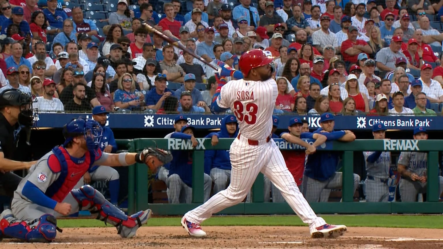 Data Viz: Edmundo Sosa's 442-foot home run | 04/14/2026 | Philadelphia ...