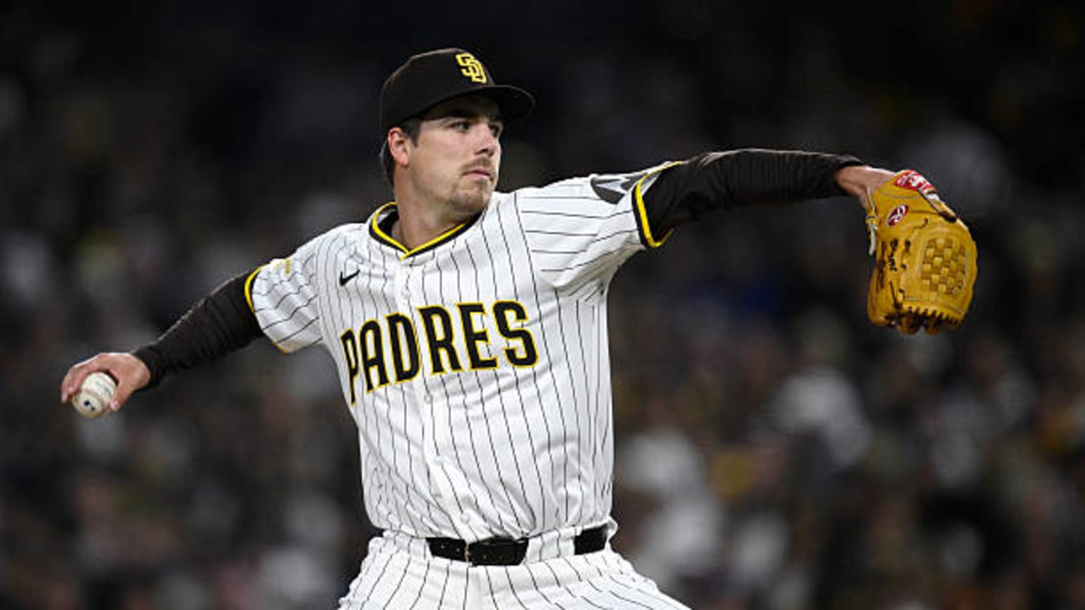 Ryan Bergert's first MLB strikeout | 04/26/2025 | San Diego Padres