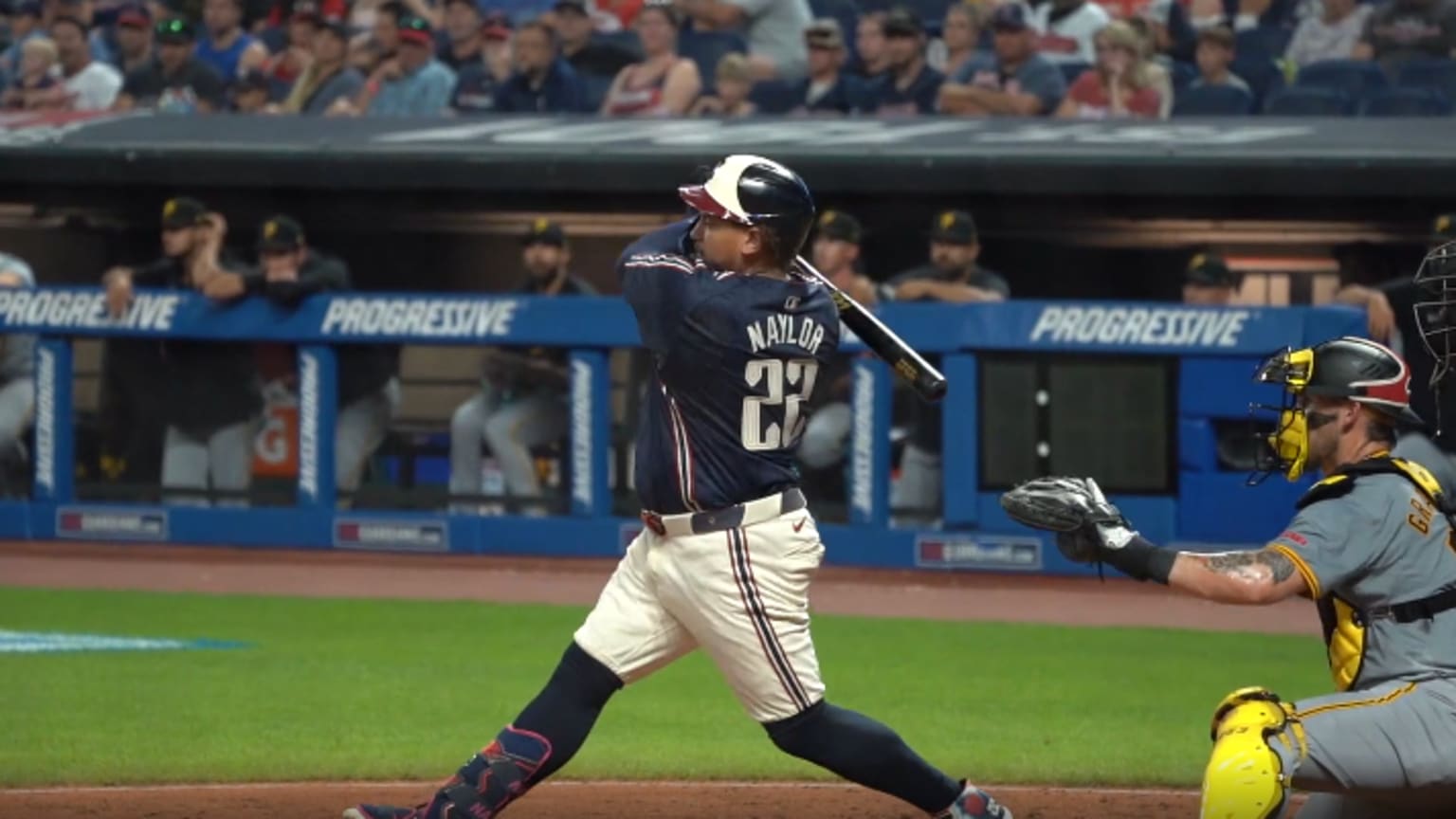 Josh Naylor's RBI single | 08/30/2024 | Cleveland Guardians