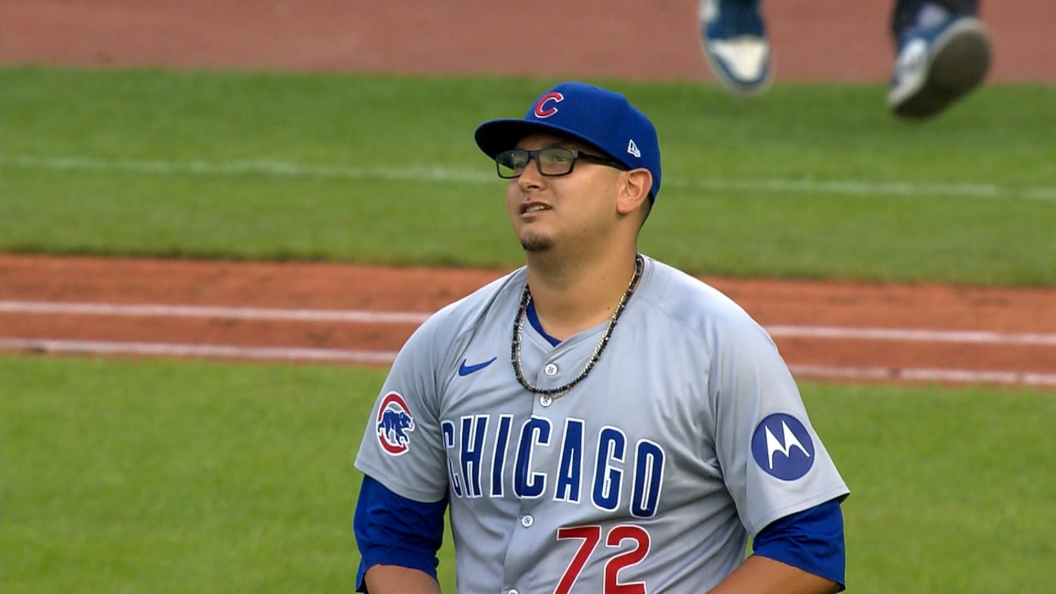 Javier Assad deflects comebacker, completes play | 08/13/2024 | Chicago ...