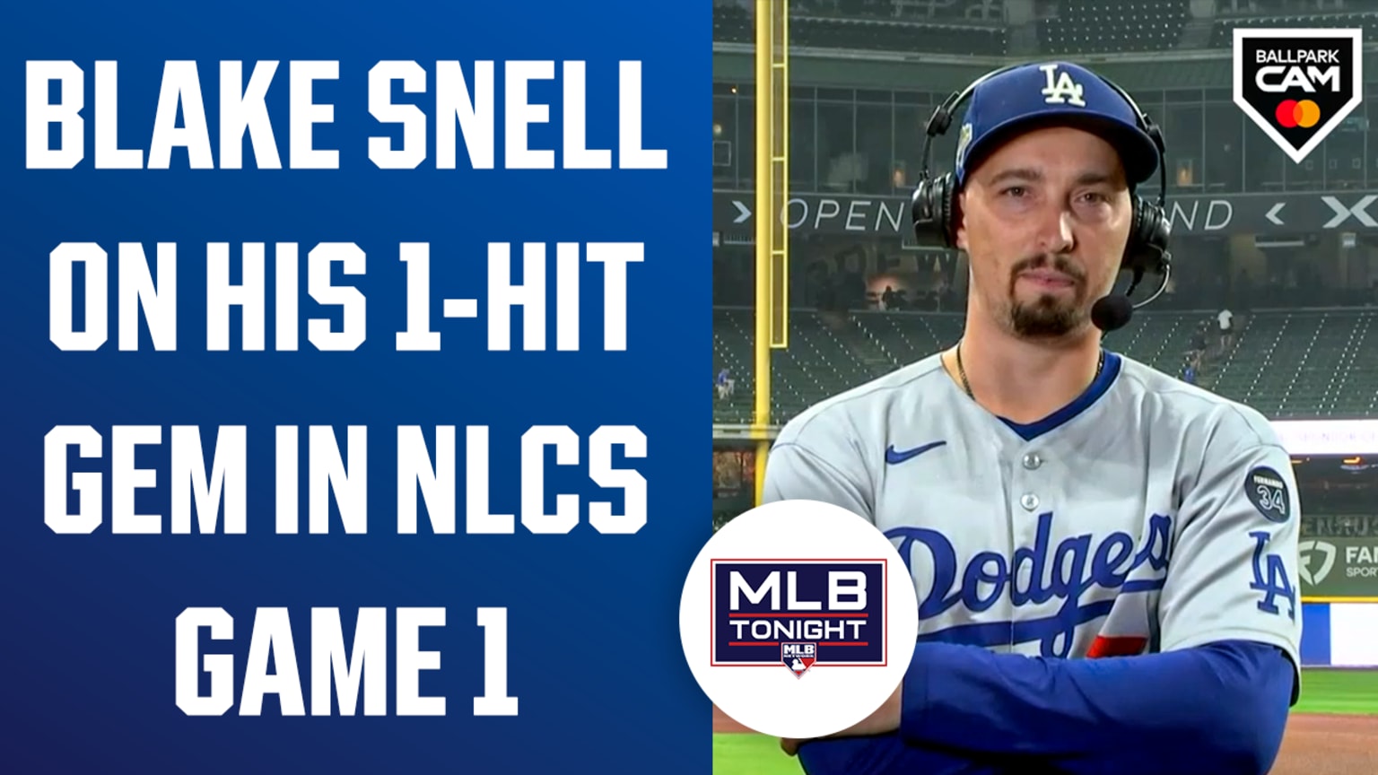 Blake Snell on 10-strikeout performance in Game 1 win | 10/14/2025 ...