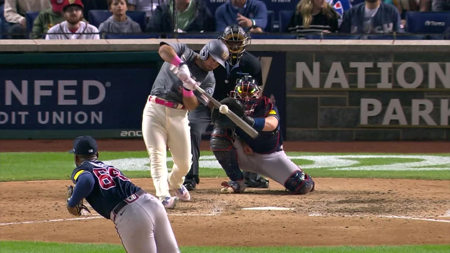 Jake Alu pega su primer triple en MLB | 22/09/2023 | Los Nationals de ...