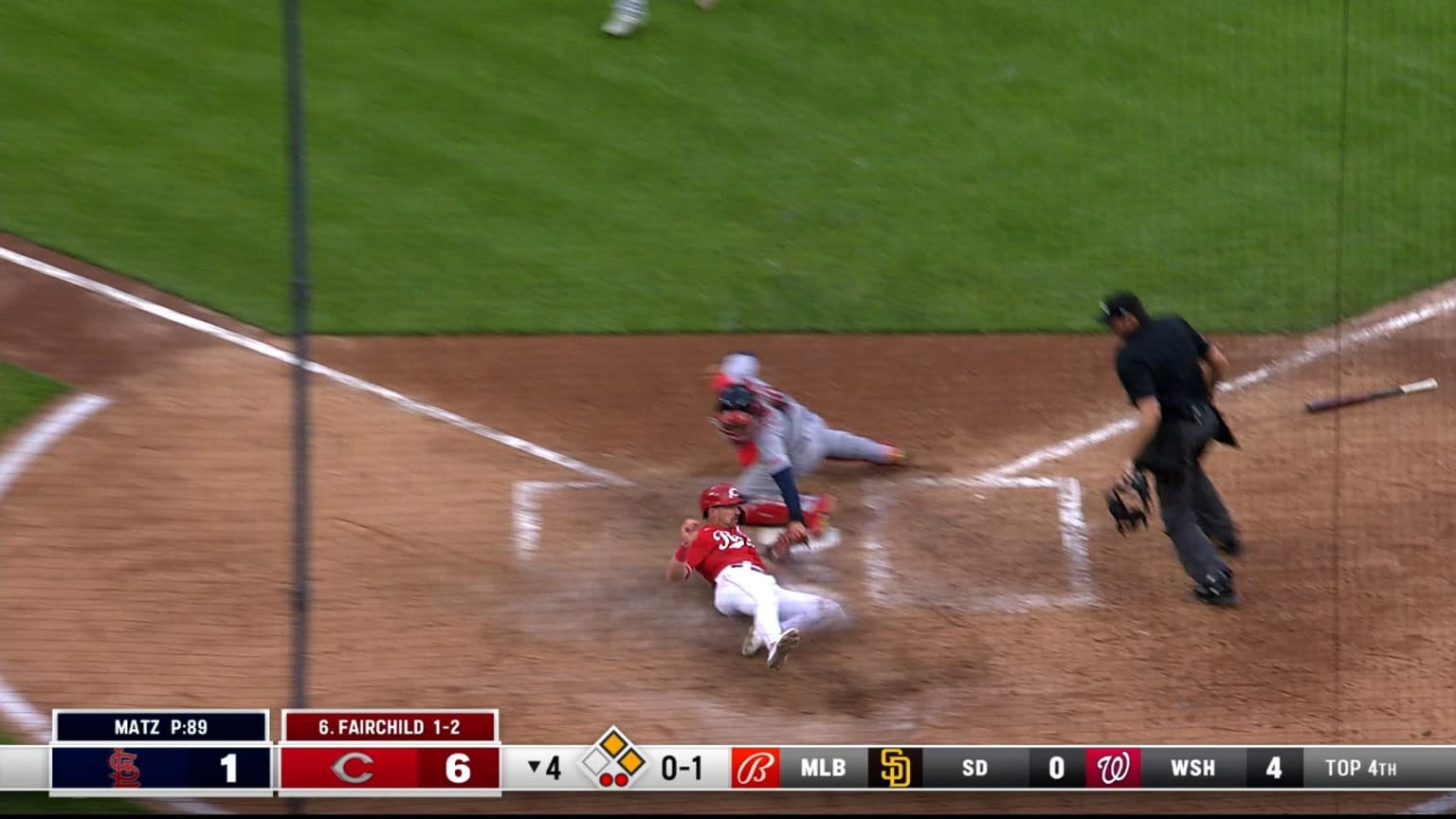 Brendan Donovan throws out Steer at the plate | 05/24/2023 | St. Louis Cardinals