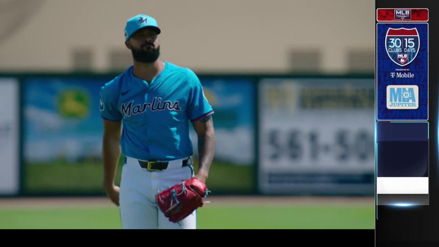 Sandy Alcantara returns as the ace for the Marlins | 03/01/2025 | Miami ...