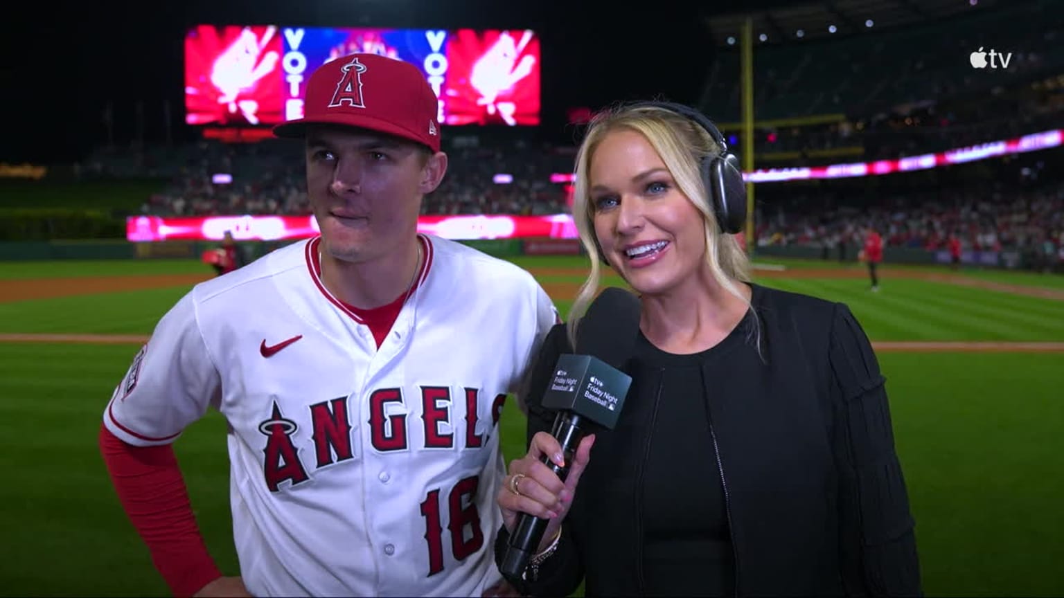 Mickey Moniak talks homer, Ohtani, and win | 06/09/2023 | Los Angeles ...