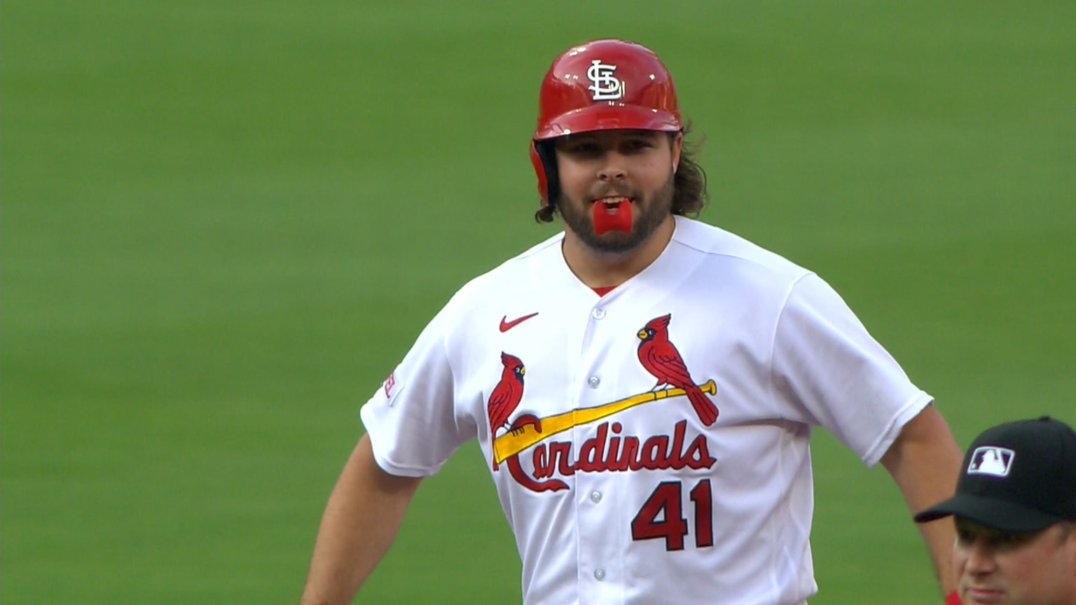 Alec Burleson rips an RBI double to right field | 06/28/2023 | St ...