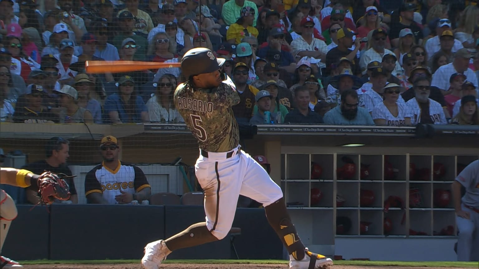 Eguy Rosario smacks a two-run double down the line | 09/24/2023 | San ...