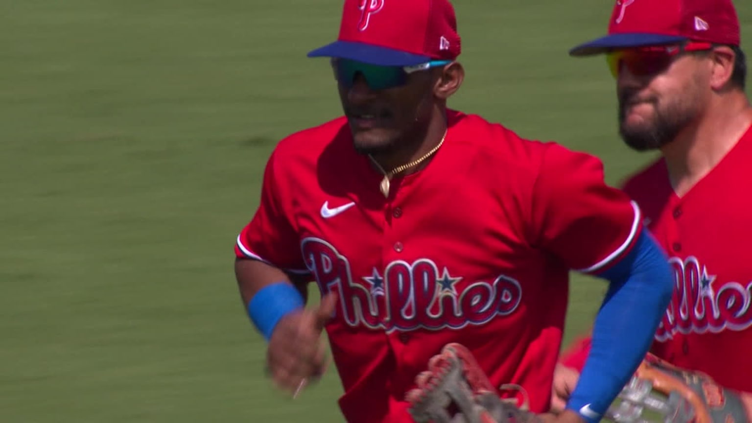 Johan Rojas makes a diving catch in center field | 02/28/2023 ...