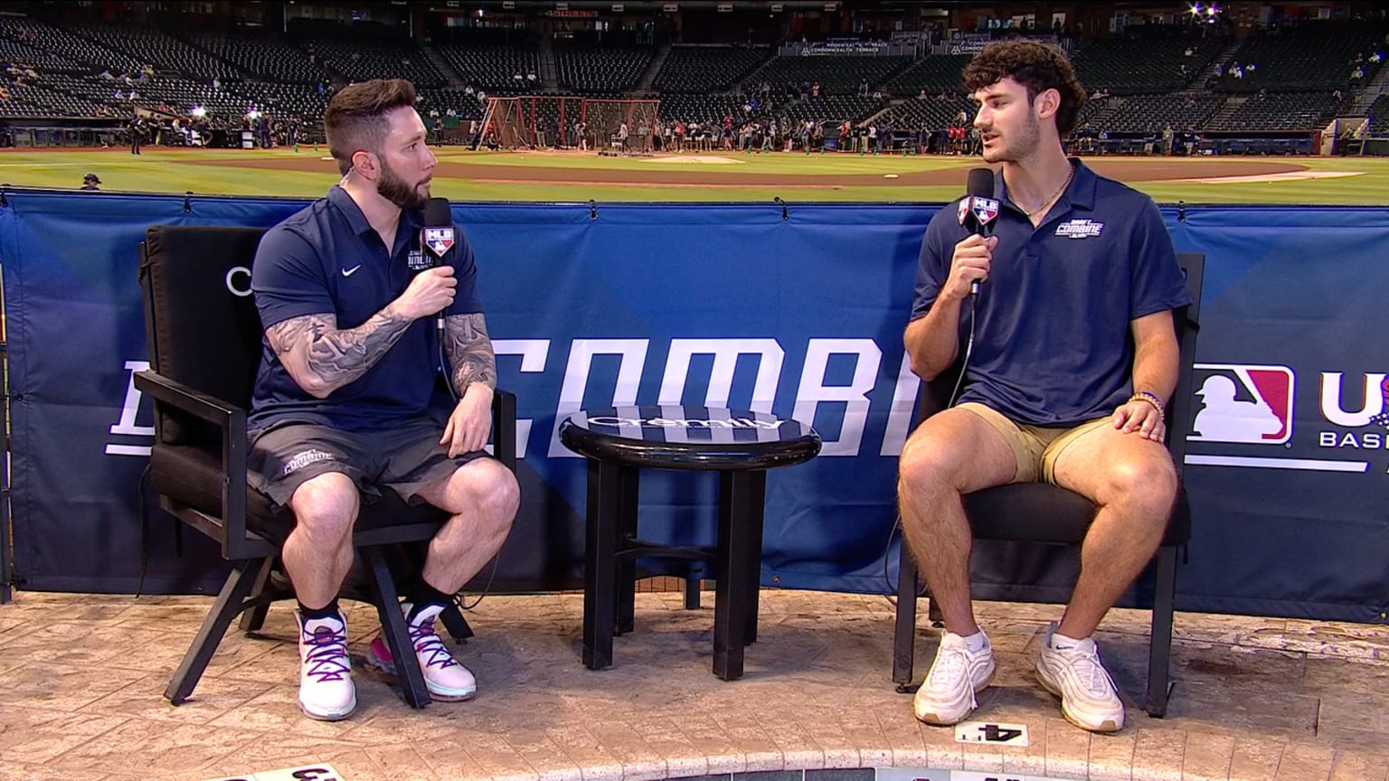 Bryce Eldridge talks about being a two-way player | 06/21/2023 ...