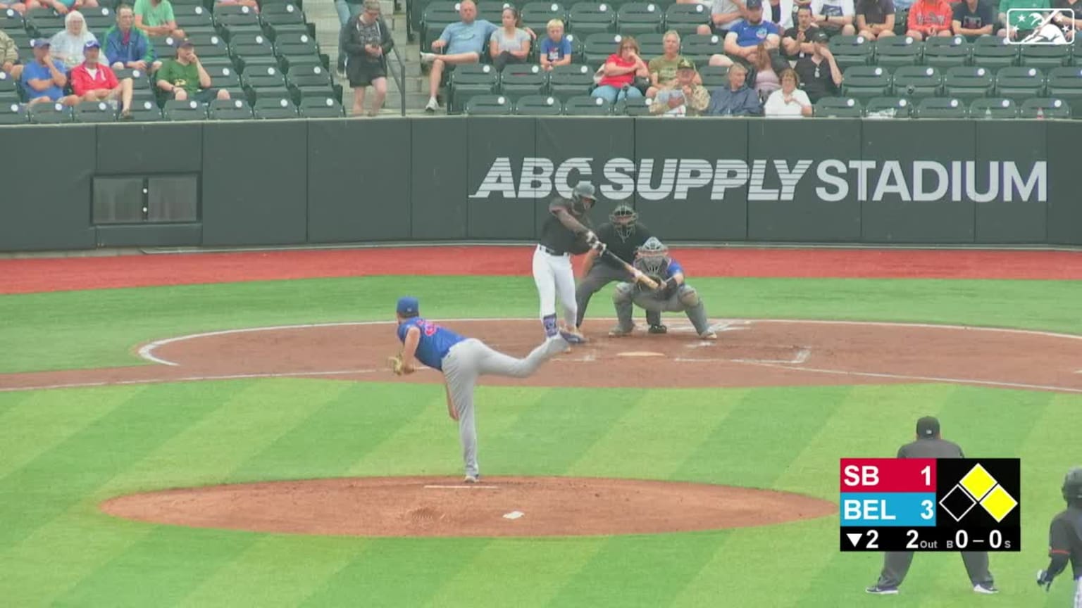 Khalil Watson hits an RBI single for High-A Beloit | 07/02/2023 | MLB.com