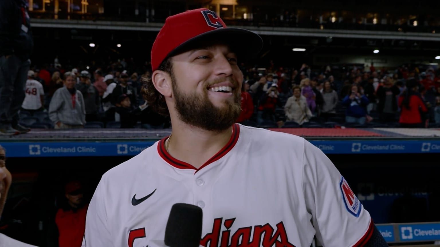 Slade Cecconi on his no-hit bid | 09/08/2025 | Cleveland Guardians