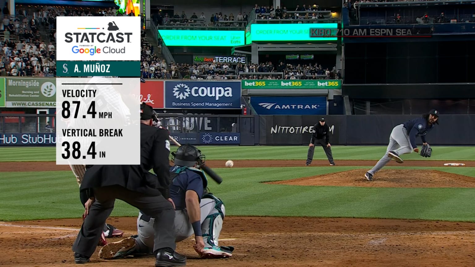 Andrés Muñoz's pitch sequence to Aaron Judge | 05/20/2024 | MLB.com