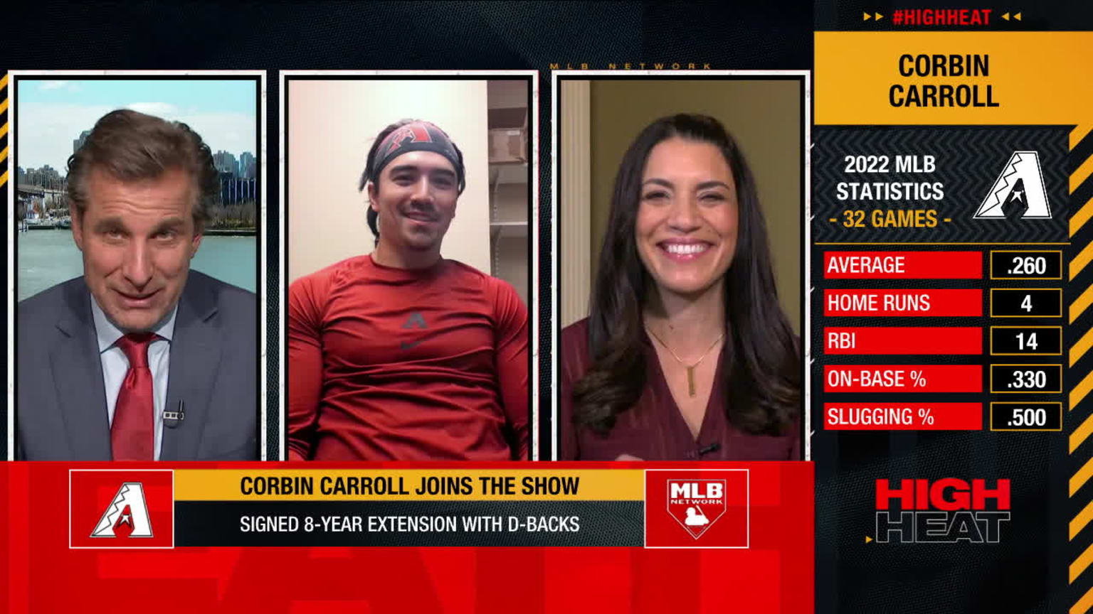 Corbin Carroll talks his new contract and more | 03/15/2023 | Arizona ...