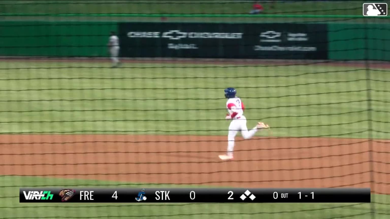 Myles Naylor slugs his second home run | 04/18/2024 | Athletics