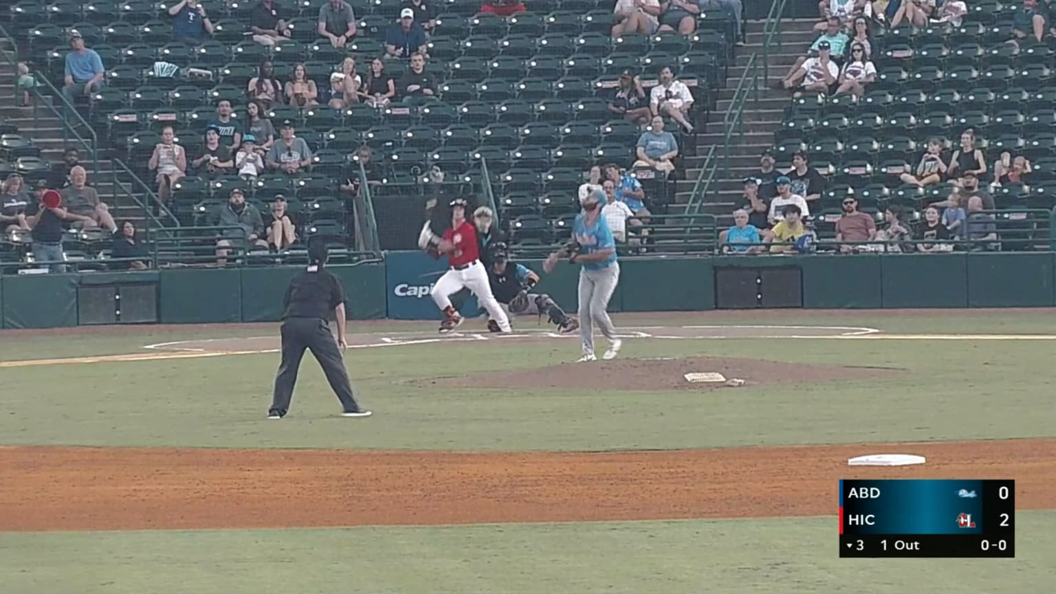Malcolm Moore records first professional hit | 08/08/2024 | Texas Rangers