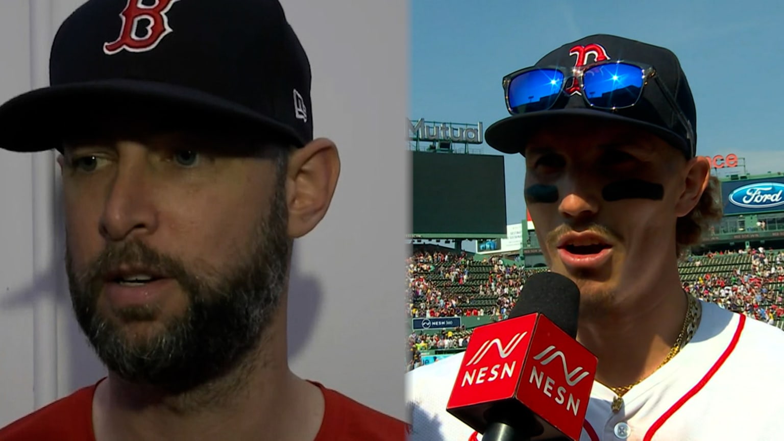 Jarren Duran, Chris Martin talk benches clearing | 05/26/2024 | MLB.com