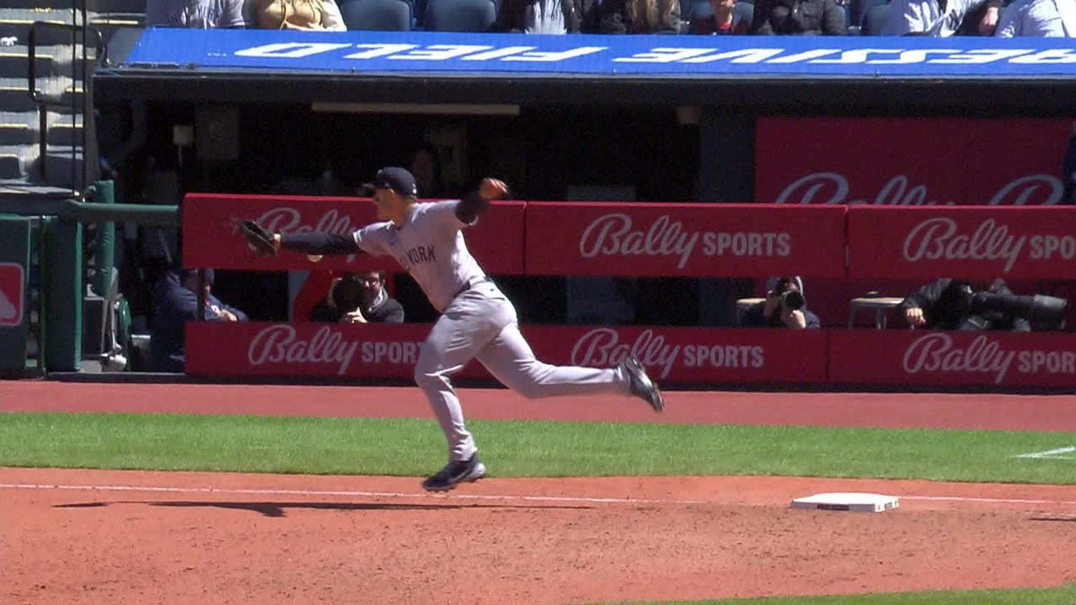 Guardians score two runs after error | 04/13/2024 | Cleveland Guardians