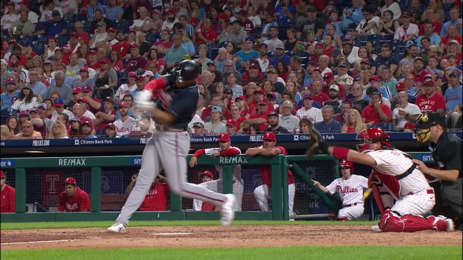 Matt Olson hits his 50th homer to left field | 09/11/2023 | MLB.com