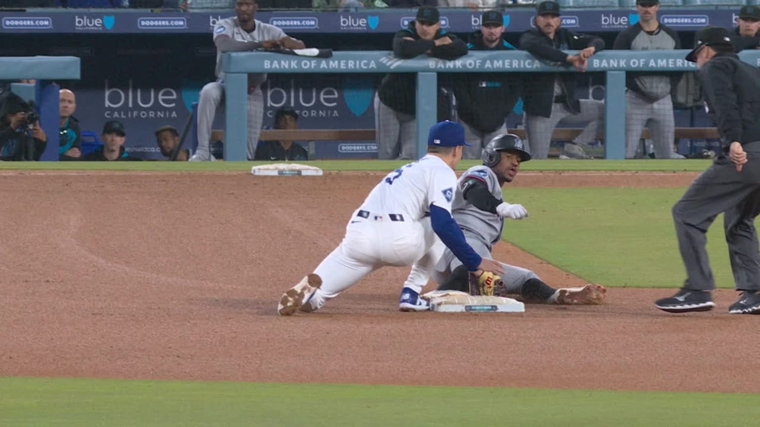 Pages throws out Edwards at second, call confirmed | 04/29/2025 | New ...