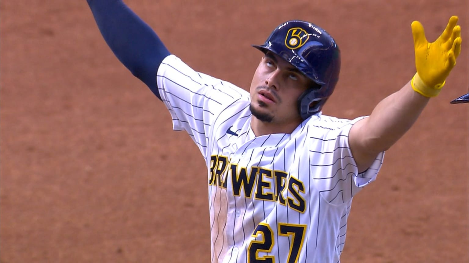 Willy Adames hits a game-tying RBI single to left | 10/02/2022 | MLB.com