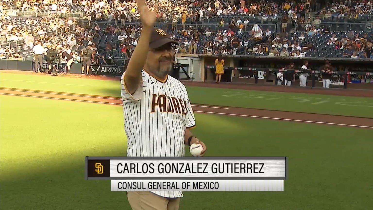 8/16/23 Honorary First Pitch | 08/16/2023 | San Diego Padres