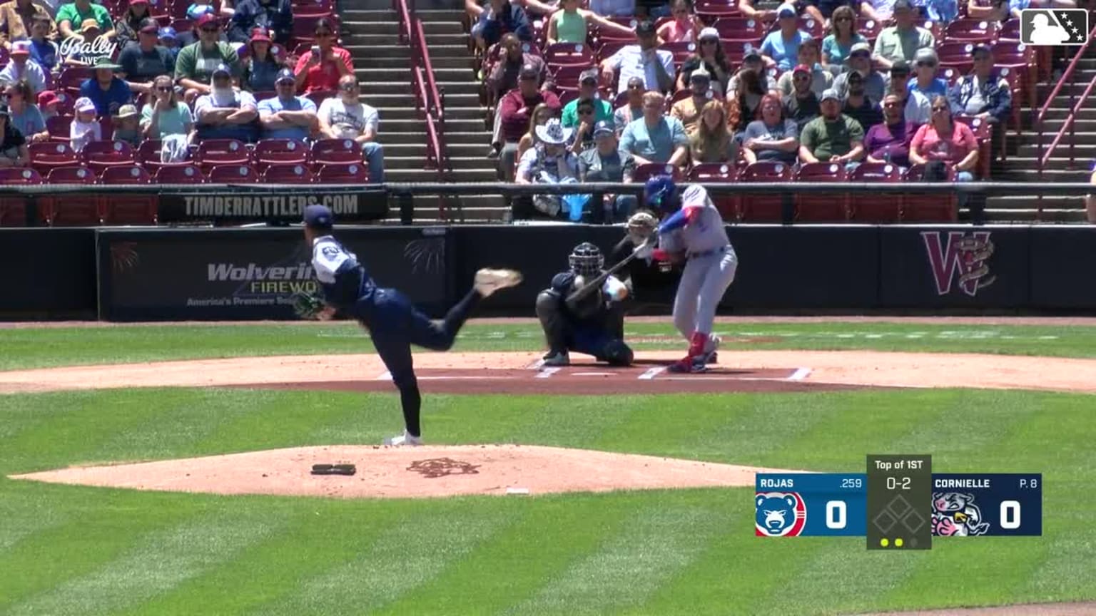 Alexander Cornielle strikes out Jefferson Rojas | 07/01/2024 ...