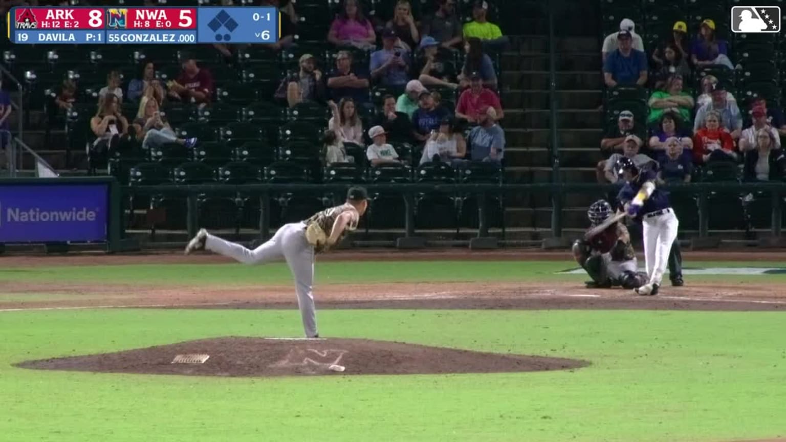 Asbel Gonzalez's first hit in Double-A | 09/15/2024 | Kansas City Royals