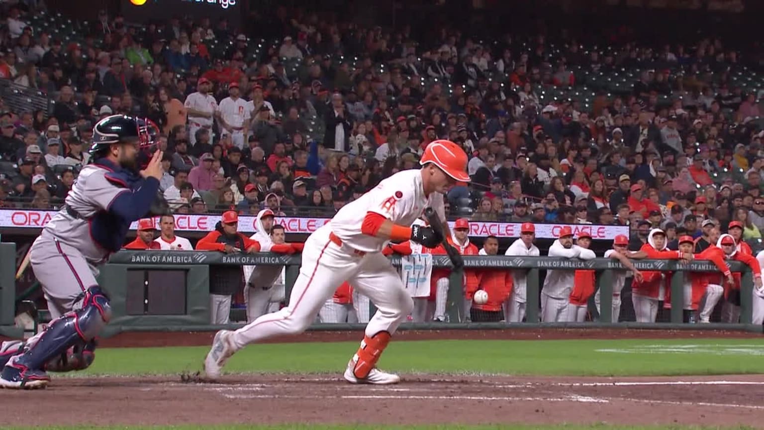 Tyler Fitzgerald out on batter's interference | 08/13/2024 | MLB.com